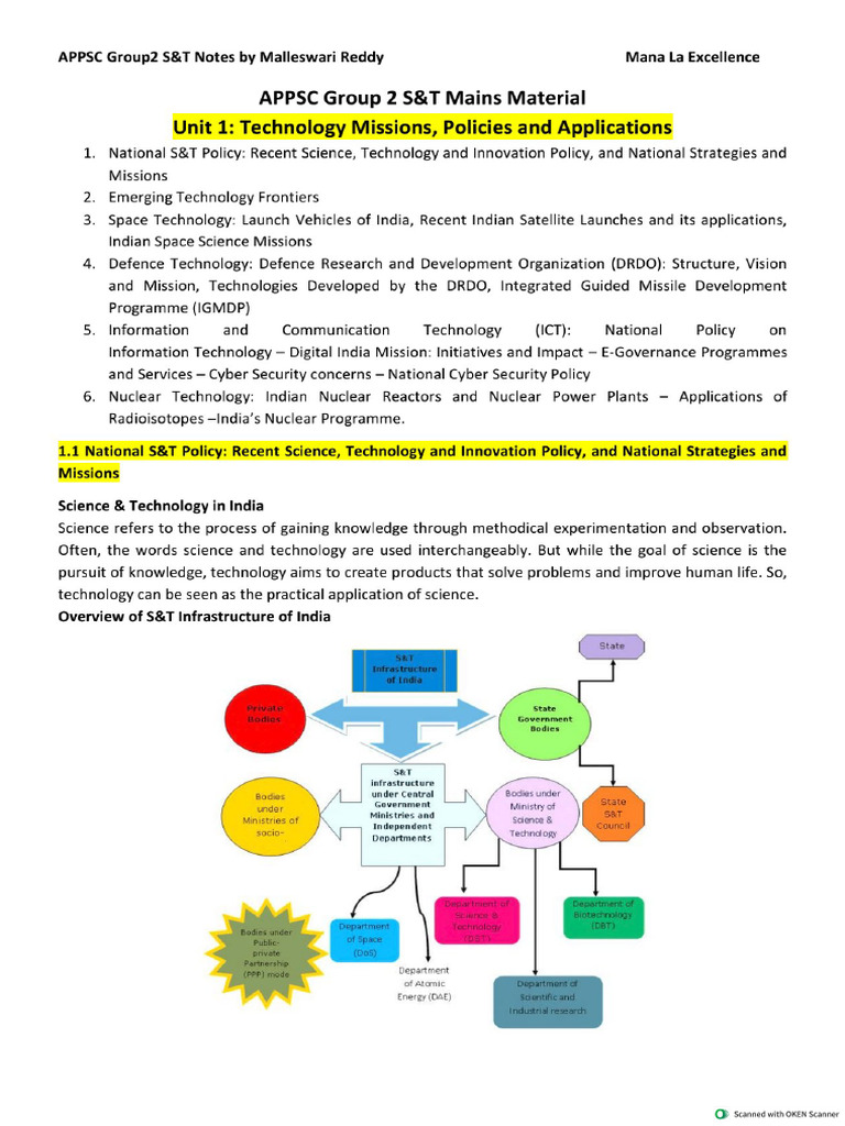 Group2 S&T Material Final | PDF