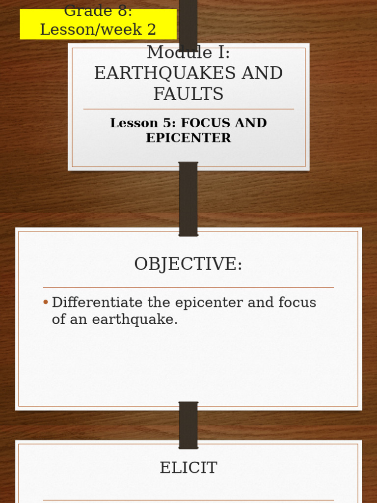 Lesson Week 2, Science 8,9,10 | PDF | Earthquakes | Periodic Table