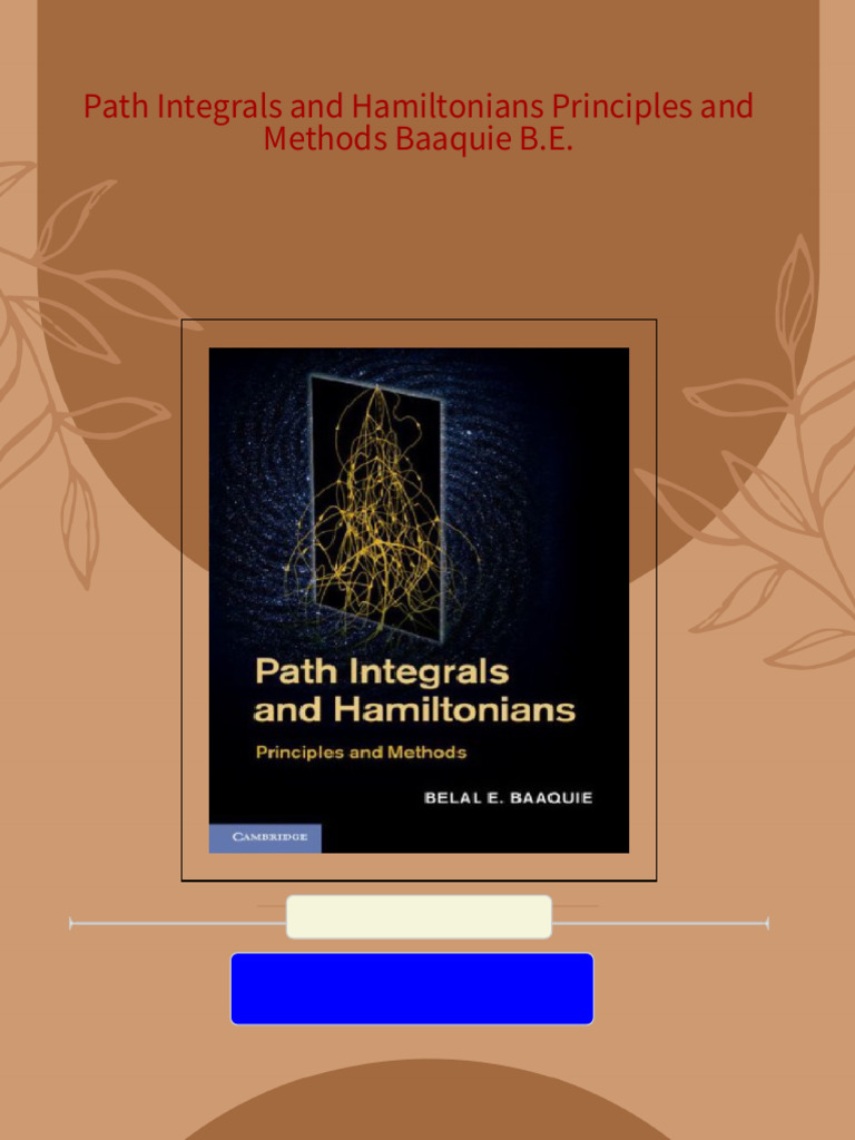 541 | PDF | Hamiltonian Mechanics | Quantum Mechanics