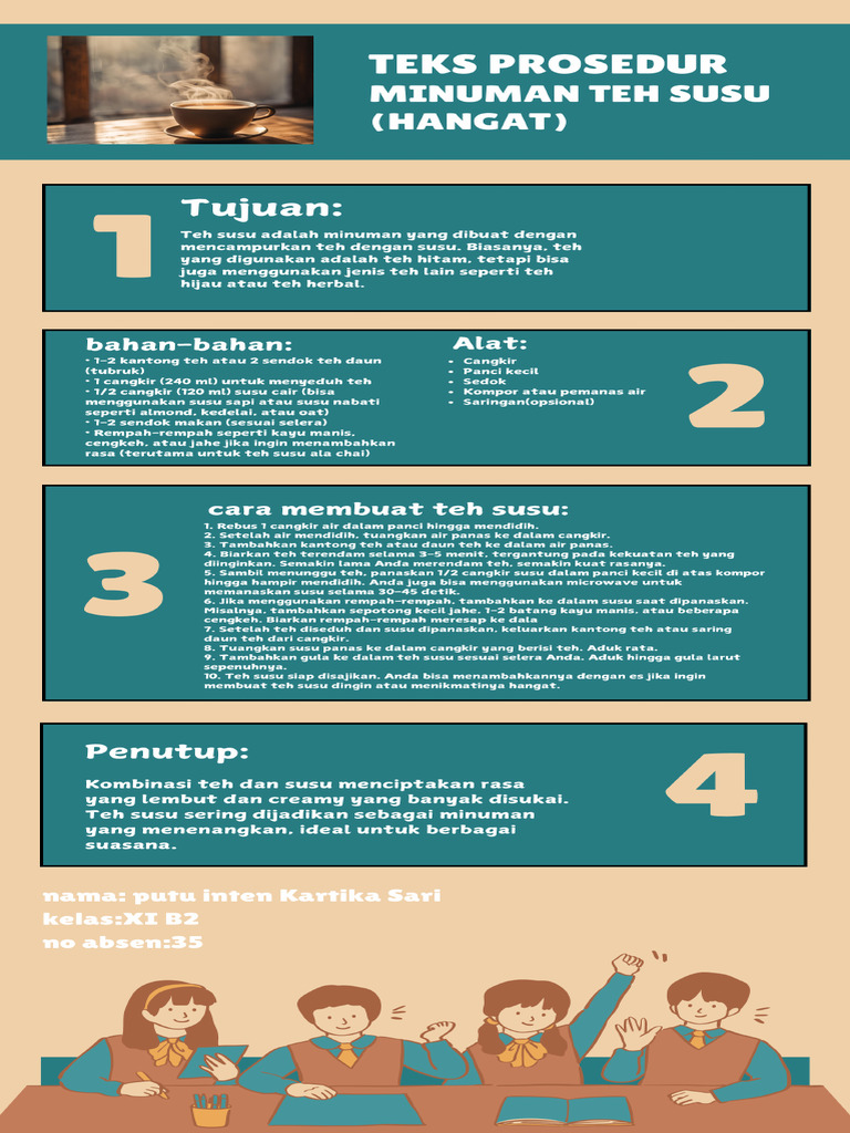 Infografis Pendidikan Menulis Teks Anekdot Hijau Ilustrasi_20250211 ...