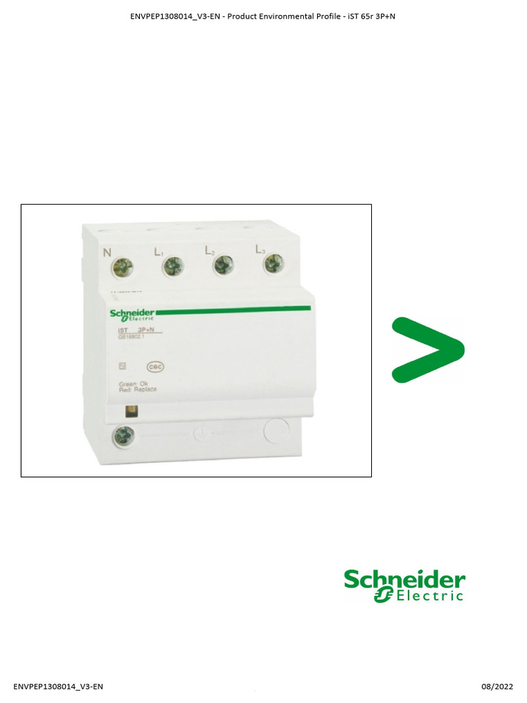 Internal PEP ENVPEP1308014 - V3-EN - 1 | PDF | Electrical Equipment ...