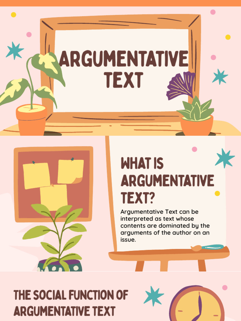 Bahan Ajar Argumentative | PDF | Argument | Reason