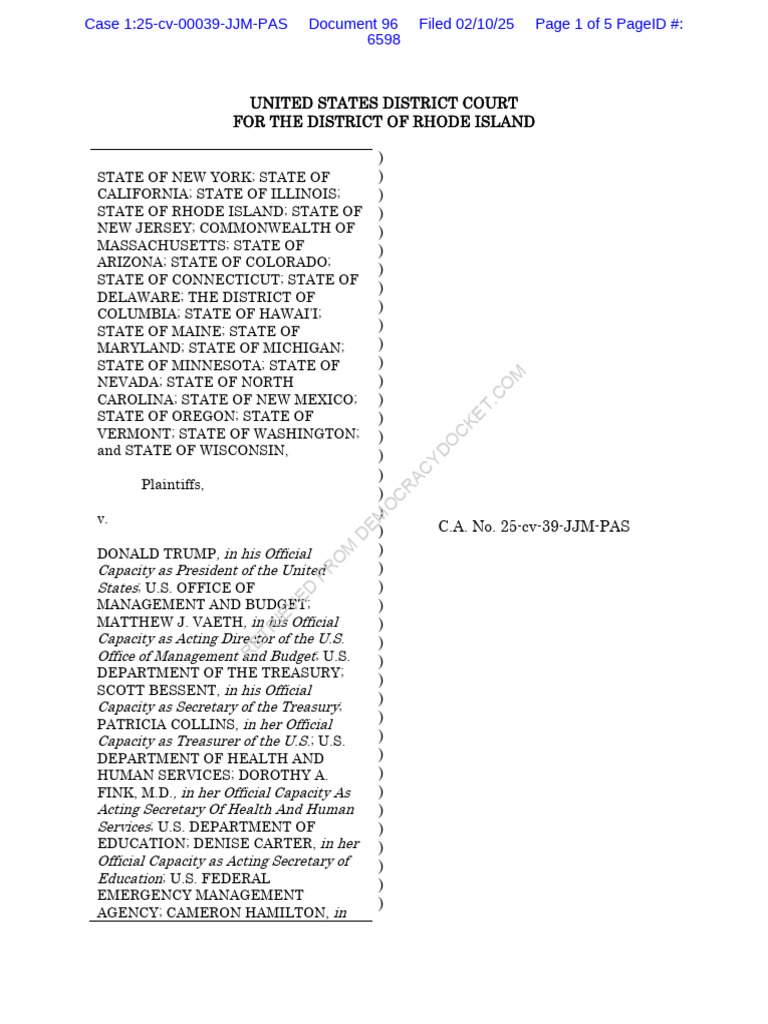 962025-02-10-Order-granting-motion-for-enforcement-of-temporary-restraining-order | PDF ...