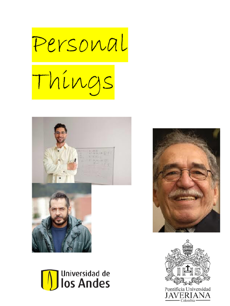 Personal Items List | PDF