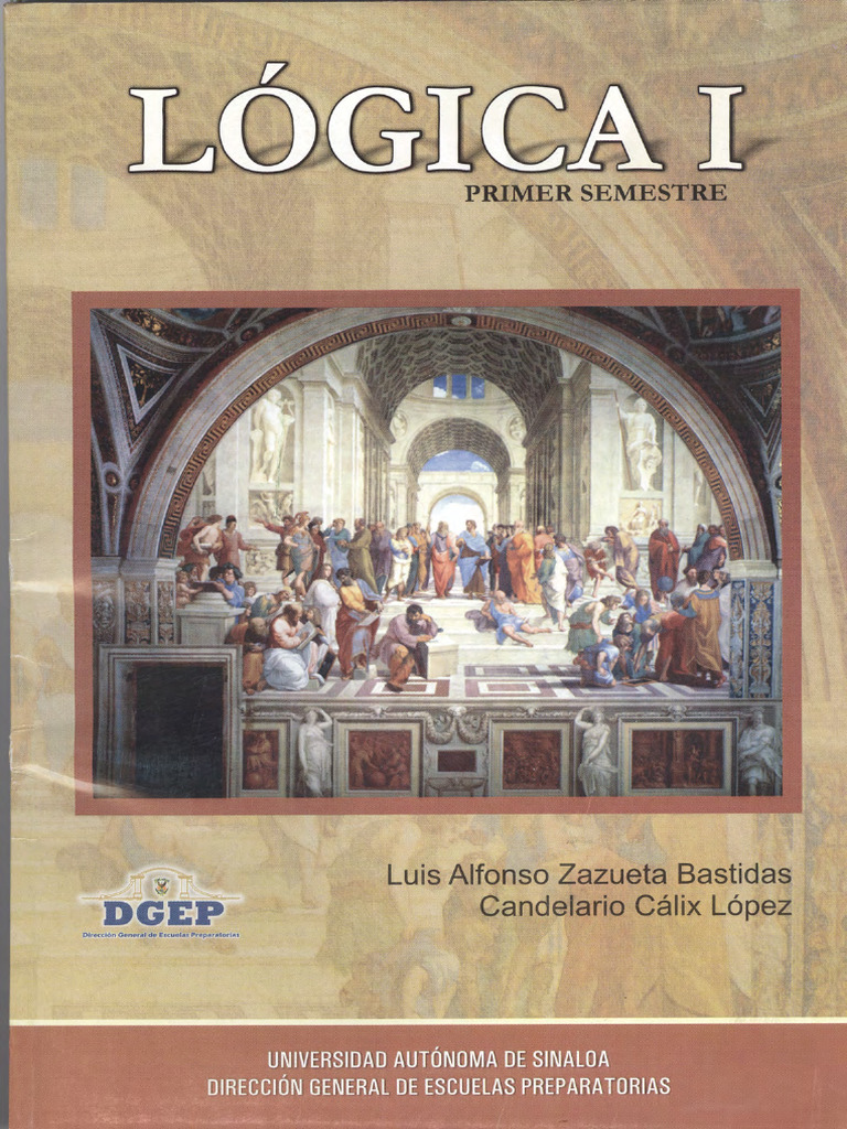 Libro Lógica I | PDF | Lógica matemática | Lógica