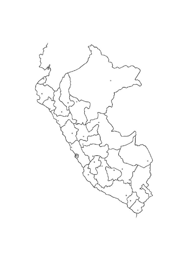 459175922 Mapa Mudo Del Peru | PDF