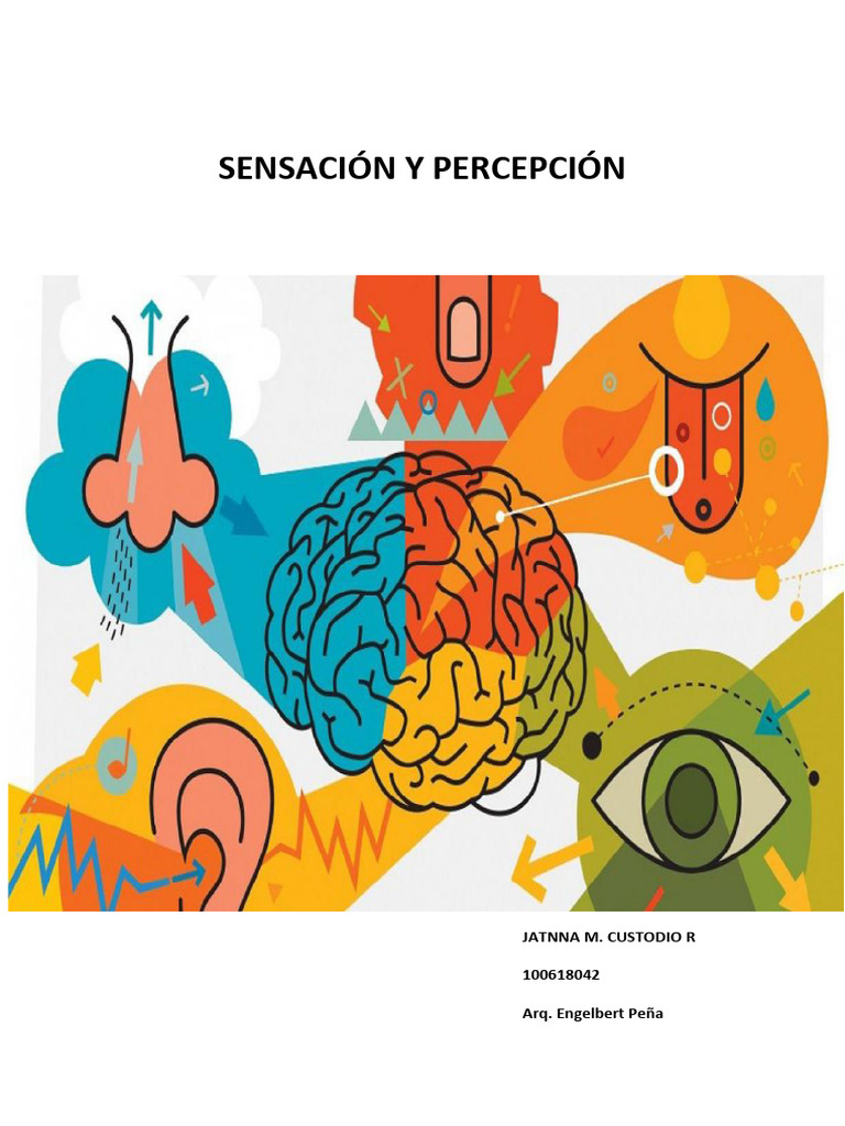 Sensación y Percepción: Conceptos Clave | PDF | Sentidos | Percepción