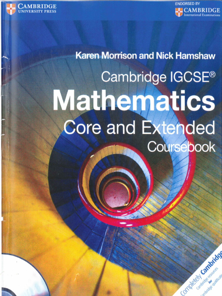 IGCSE数学Cambridge IGCSE Mathematics Cor... | PDF
