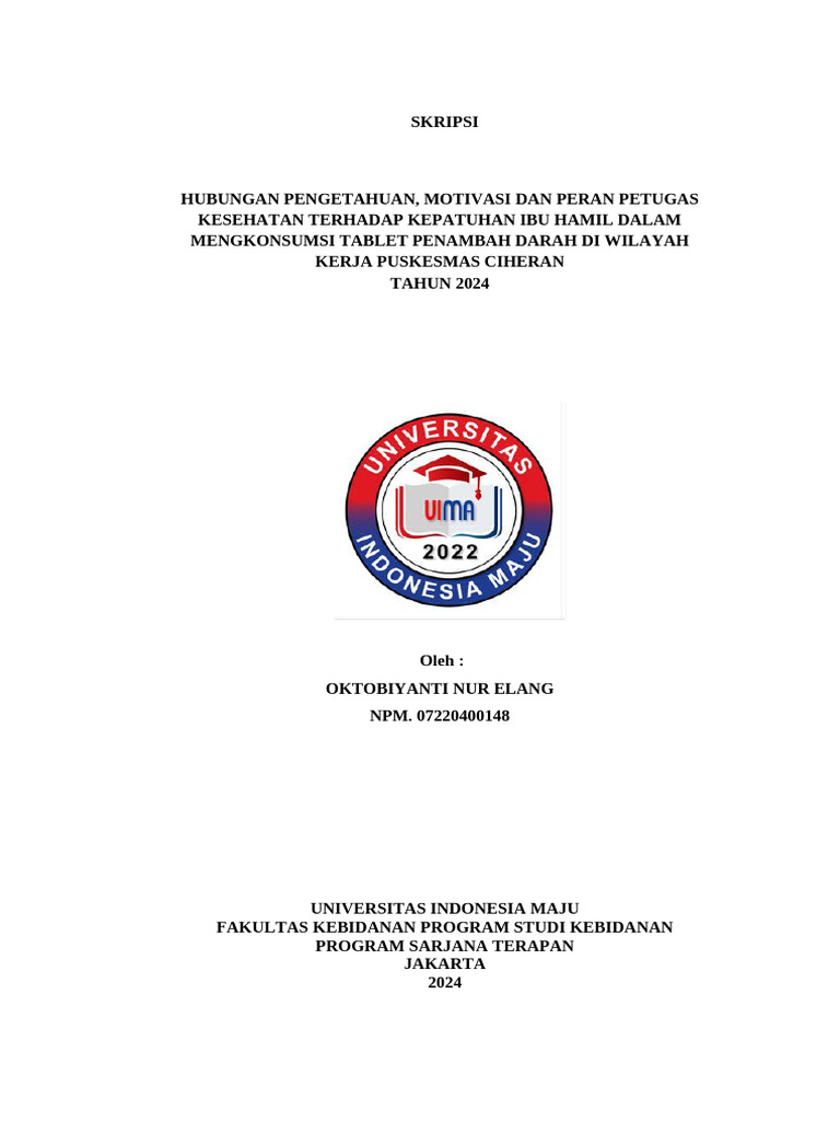 Proposal Bab 123 Silvi | PDF