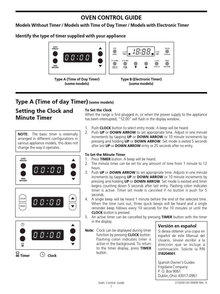 Oven Control Settings and Timers Guide | PDF | Grilling | Oven