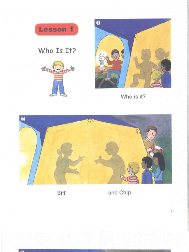 Lesson1 Who Is It | PDF