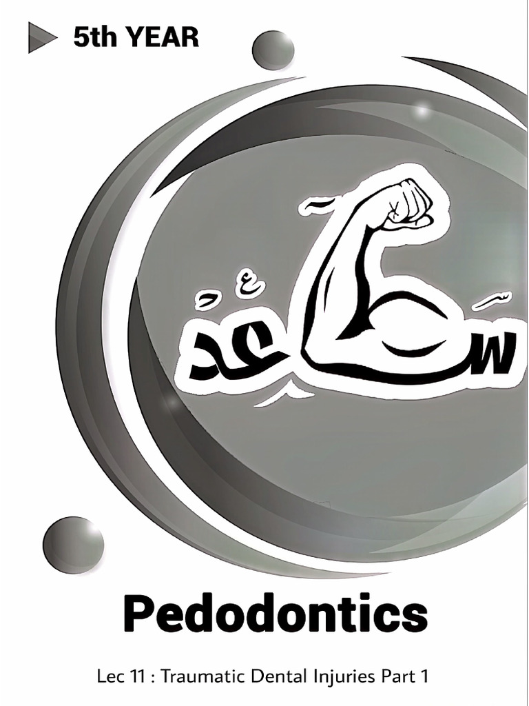 Pedo...Lec 11.. Traumatic Dental Injuries Part 1 | PDF