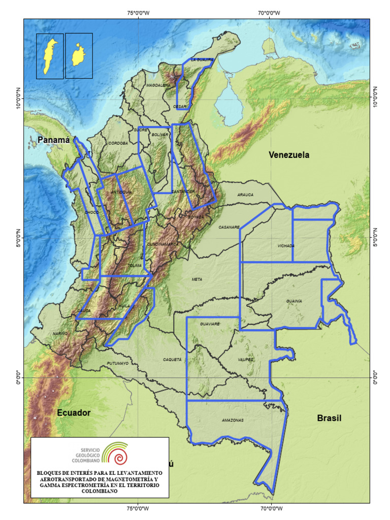 Mapa Geo Colombia | PDF | Colombia