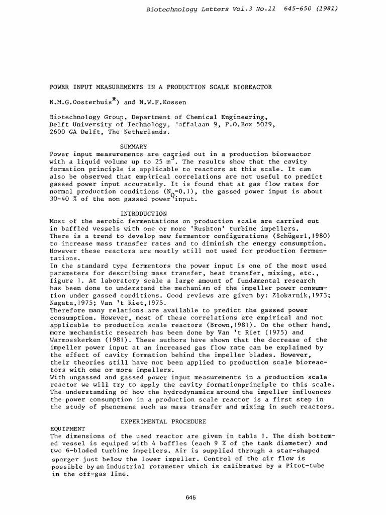 Power Input Measurements | PDF | Flow Measurement | Heat Transfer