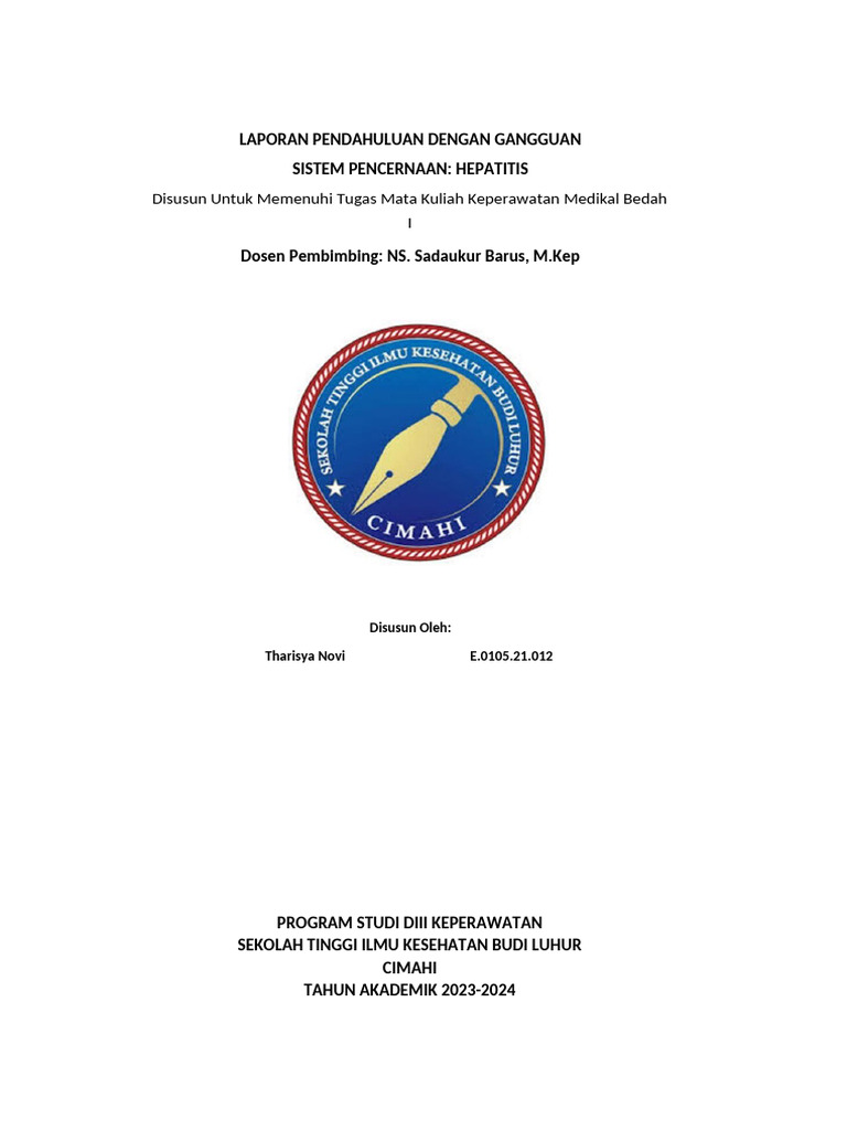 Panduan Lengkap Hepatitis dan Penanganannya | PDF