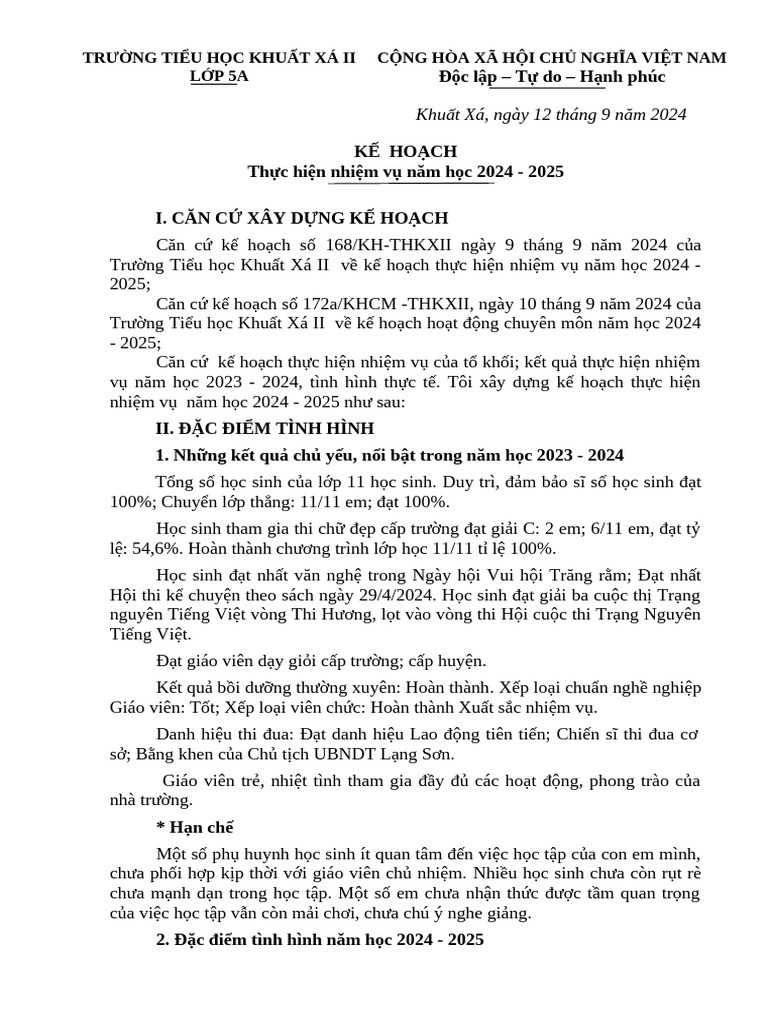 4A KH CN NĂM HỌC 2024-2025 đã duyệt | PDF
