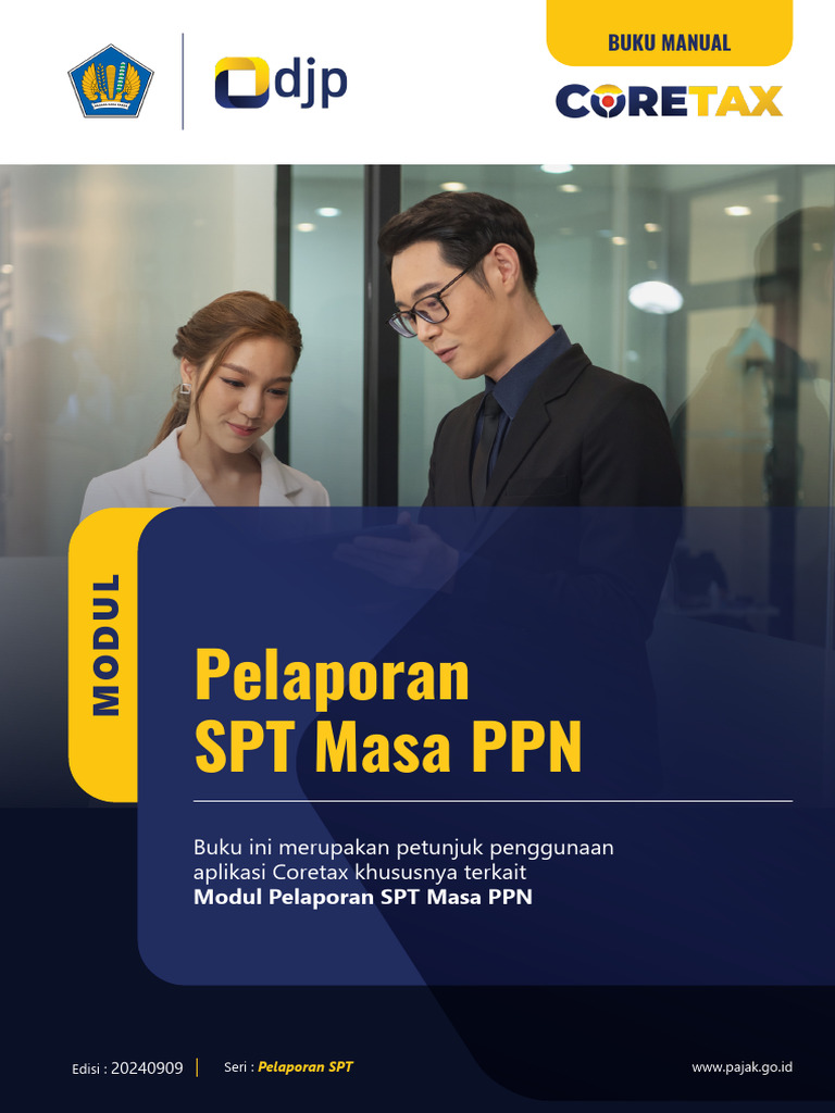Buku Manual Coretax 2024 - 14 SPT Masa PPN | PDF