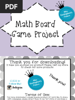 Math Games Scrapbook Project Guide | PDF | Mathematics | Scrapbooking