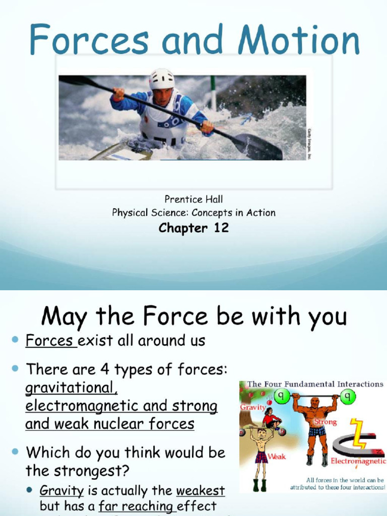 Force and Motion | PDF