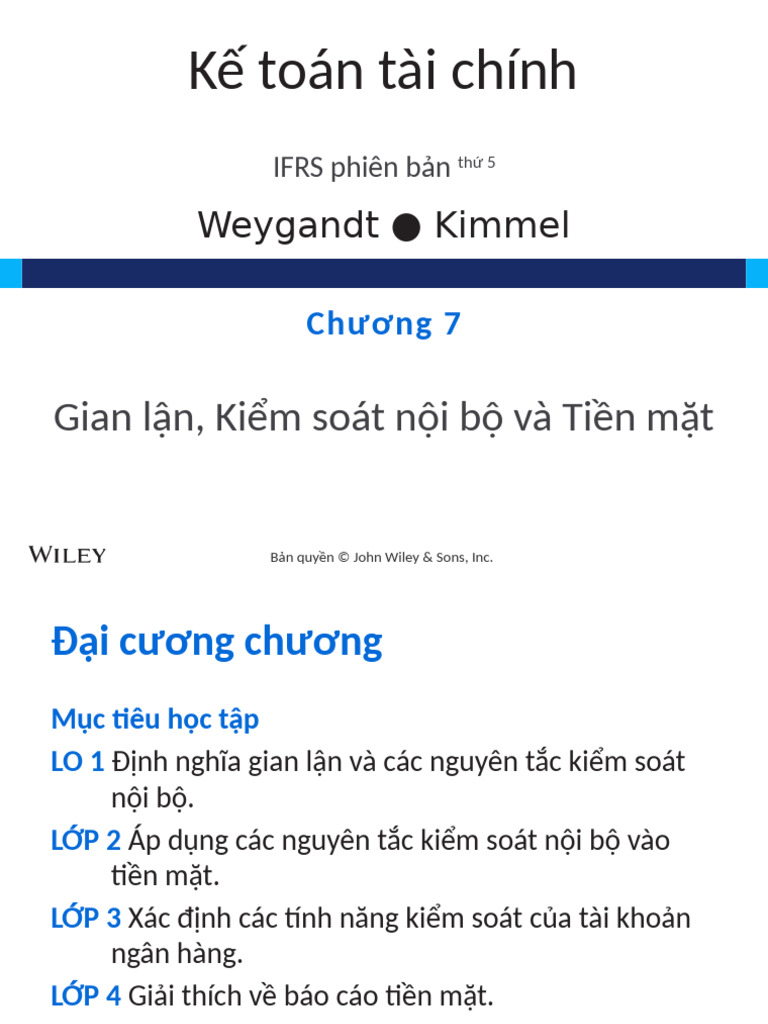 Wey FinIFRS 5e PPT Ch07 | PDF