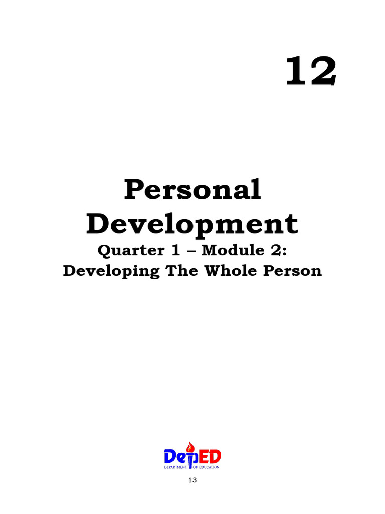 2_Q1-PerDev | PDF | Adolescence | Puberty