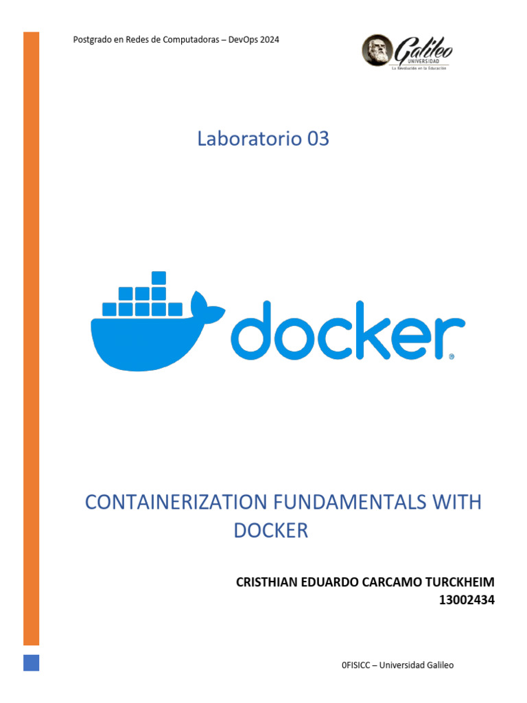 Laboratorio Docker | PDF | Software libre | Software Unix