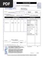 Kenya Power Utility Bill Template | PDF
