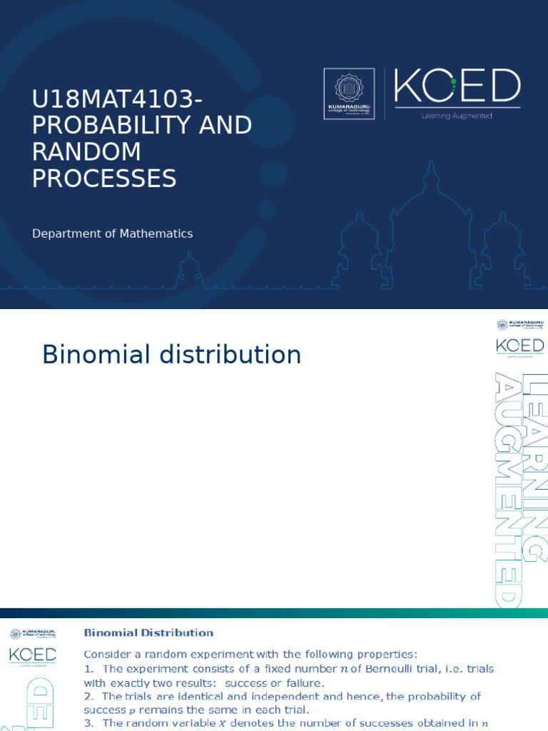 Module3.1.1-Binomial Distribution - Copy | PDF Module3.1.1-Binomial Distribution - Copy | PDF