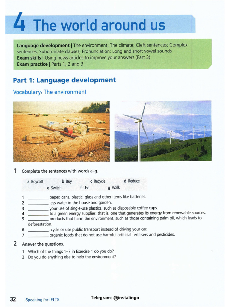 UNIT 4-SPEAKING | PDF