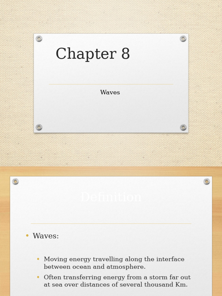 March24 Chapter 8 Ocean Waves | PDF | Tsunami | Oceans