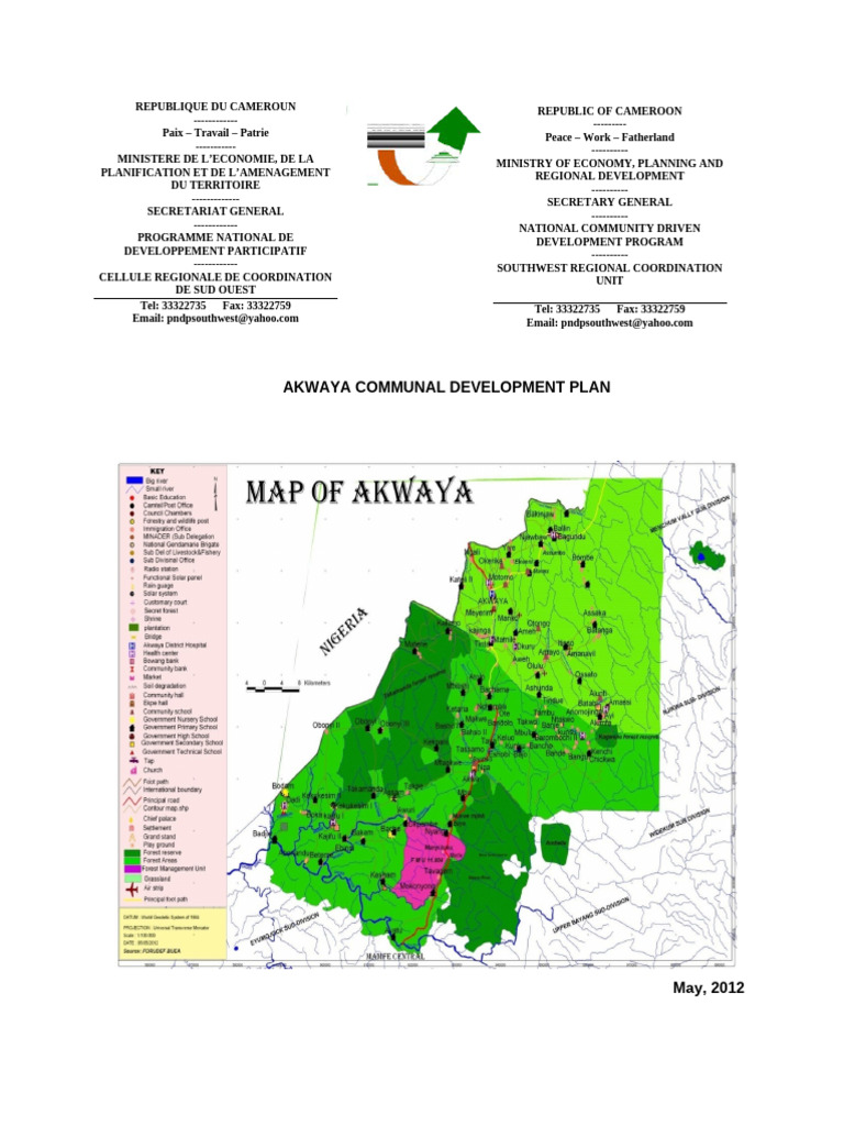 CDP Akwaya 2012 | PDF | Infrastructure | Agriculture