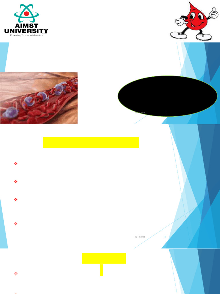 Lecture 1- Blood | PDF | Blood Plasma | Blood