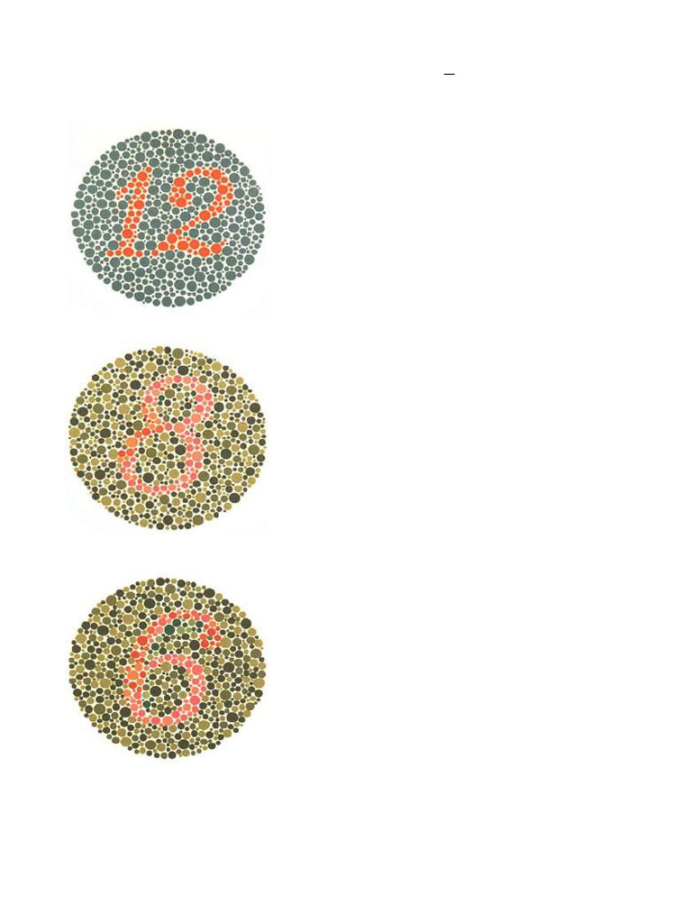 Ishihara Color Plates Set of 38 | PDF