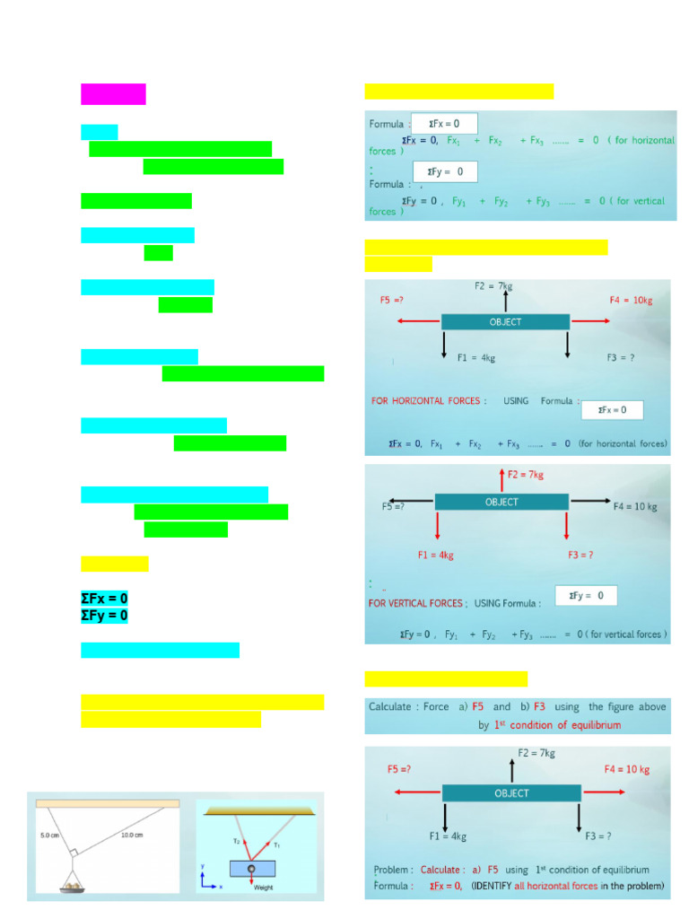 Physics Midterm Reviewer | PDF | Force | Collision
