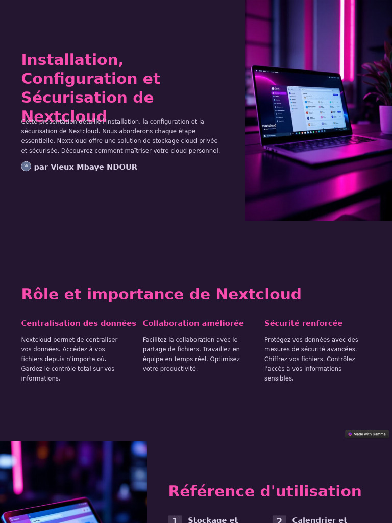 Guide Complet: Installer et Sécuriser Nextcloud | PDF | Internet | Internet et Web