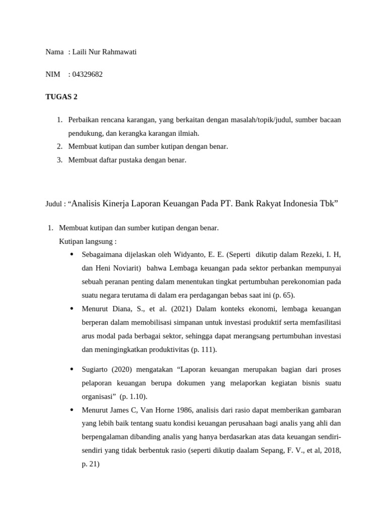 Tugas Ke 2 | PDF