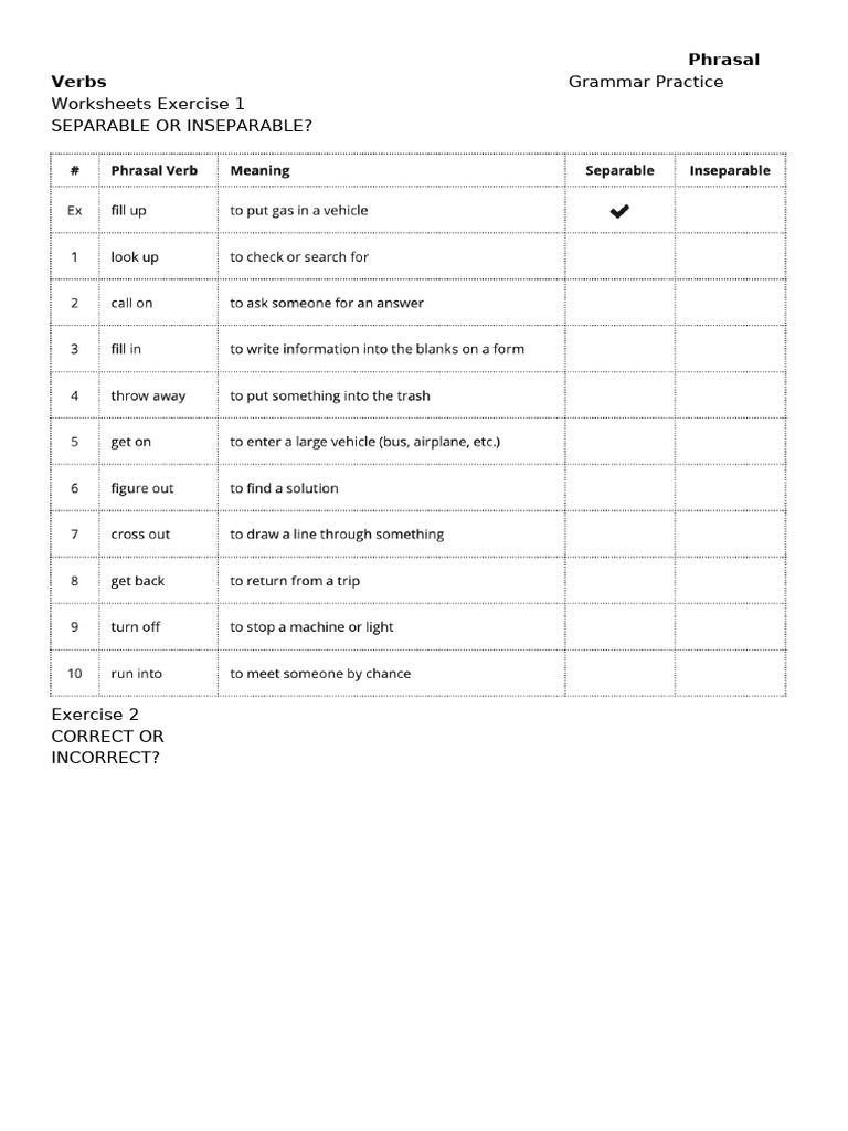 C1 Phrasal Verbs | PDF | Linguistics | Syntax