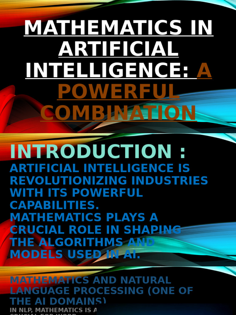 Mathematics' Role in AI Development | PDF | Quantum Computing ...