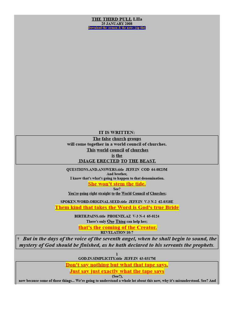 The Third Pull Liia | PDF | Baptism | Anointing