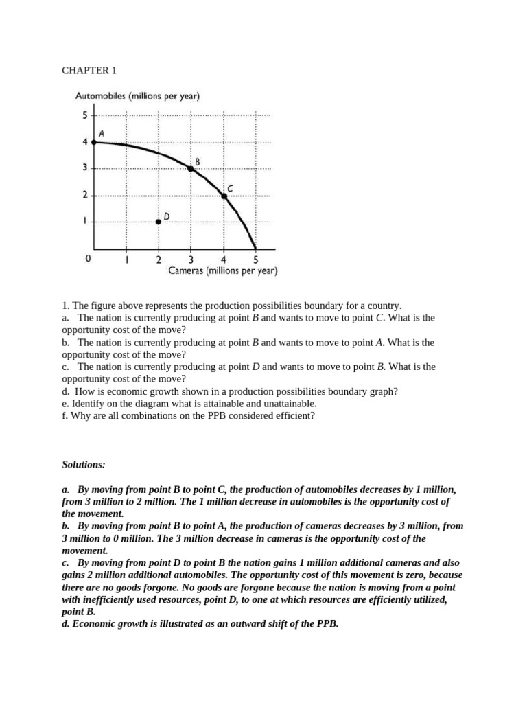 Tutorial Questions For Chapter 1 | PDF | Business Economics | Economics