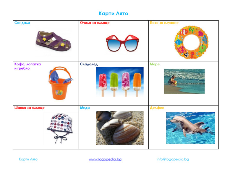 Karti - Liato - Logopedia - BG | PDF