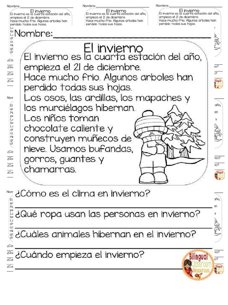 Lectura de Invierno | PDF