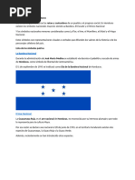 Simbolos Mayores y Menores de Honduras | PDF