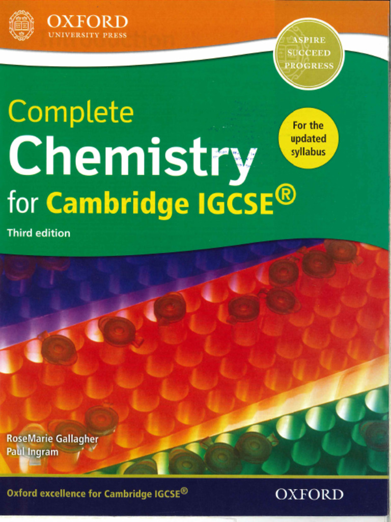 Cambridge ICGSE Chesmistry 3rd Edition | PDF