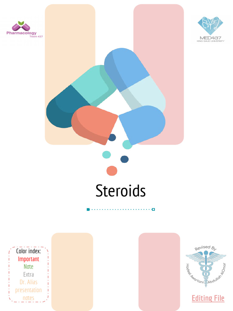 6-Steroids | PDF | Glucocorticoid | Corticosteroid