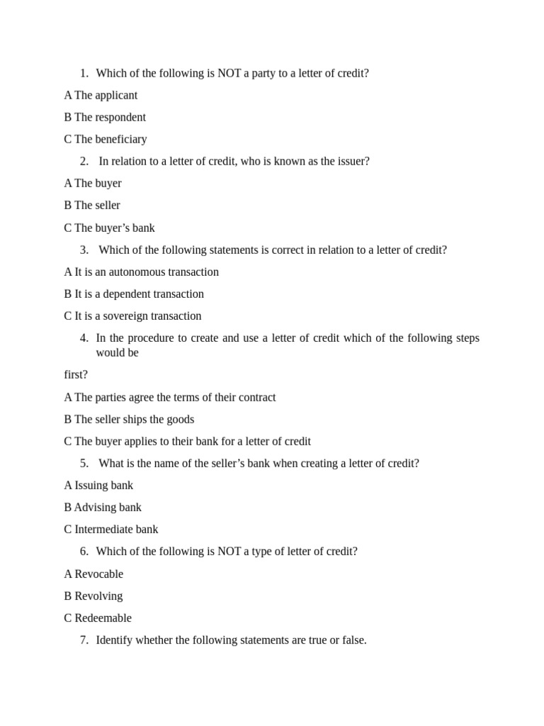 UCP 600 Discussion | PDF