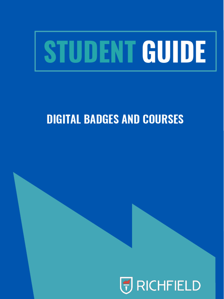 Richfield Digital - Badges Handbook | PDF | Cloud Computing | Computer ...