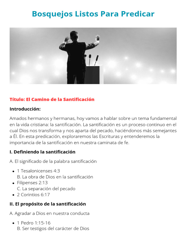 Ideas de Predicaciones Parte 3 | PDF | Gratitud | Perdón