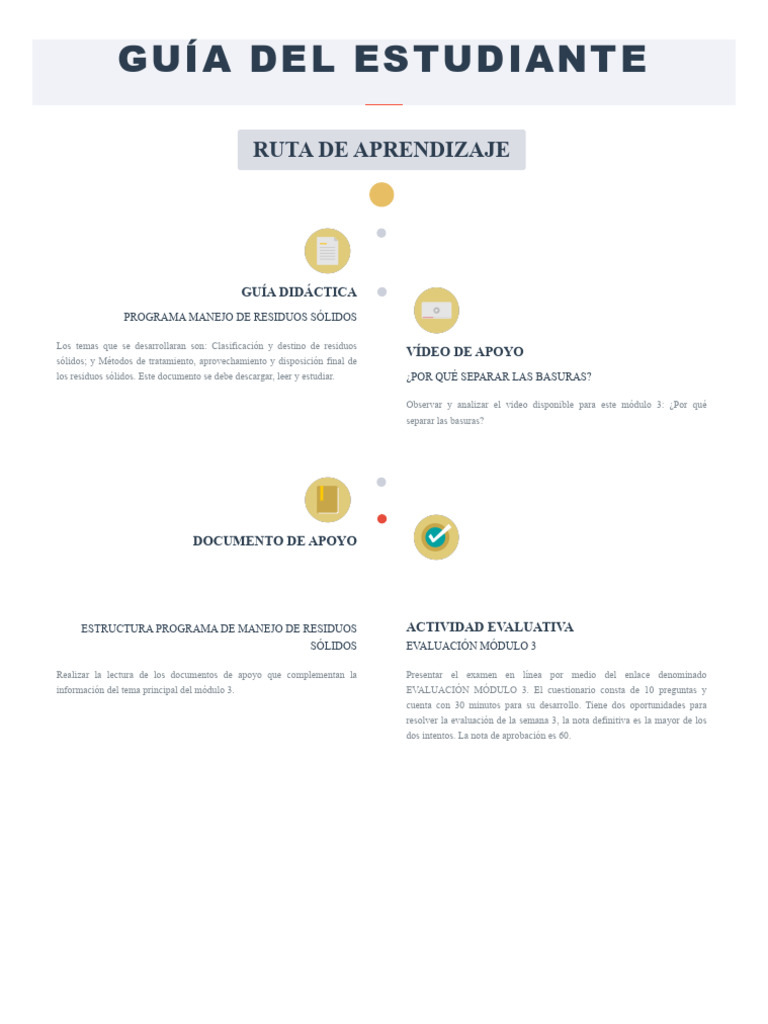 Guía Del Estudiante | PDF