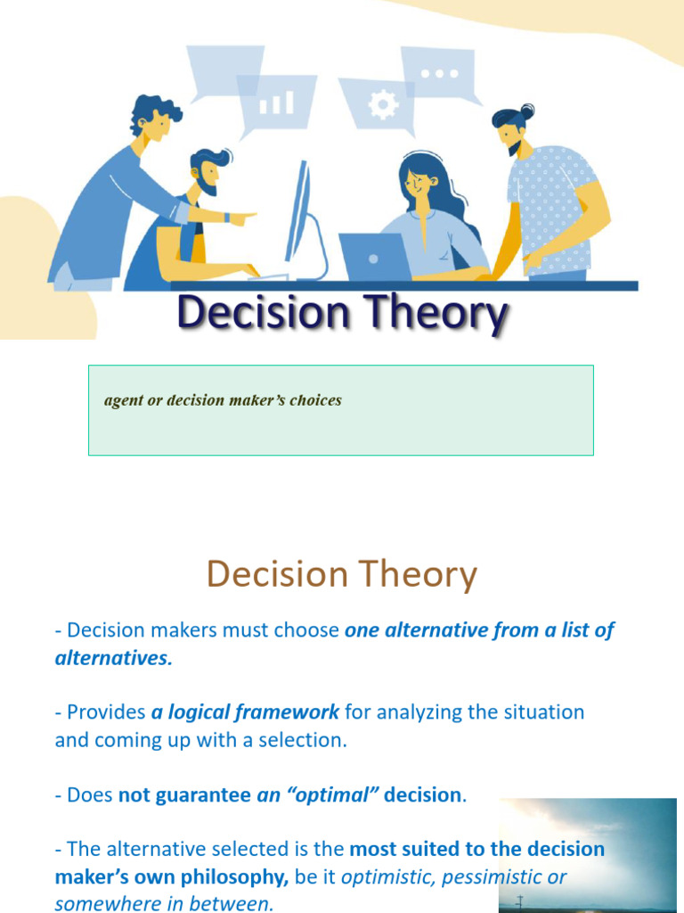 Understanding Decision Theory Concepts | PDF | Risk | Decision Theory